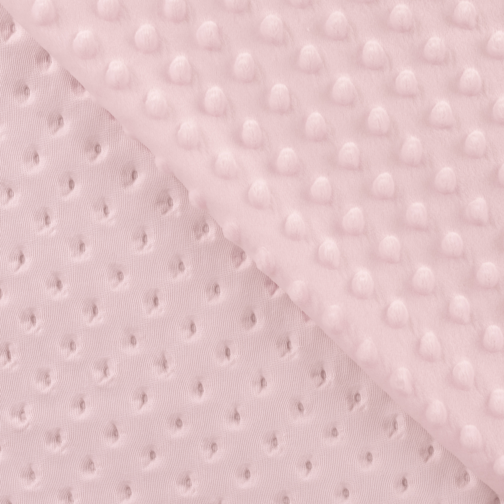 Minky Fleece Fabric - Rose, Minky Fleece Fabric UK Online, Dimple ...
